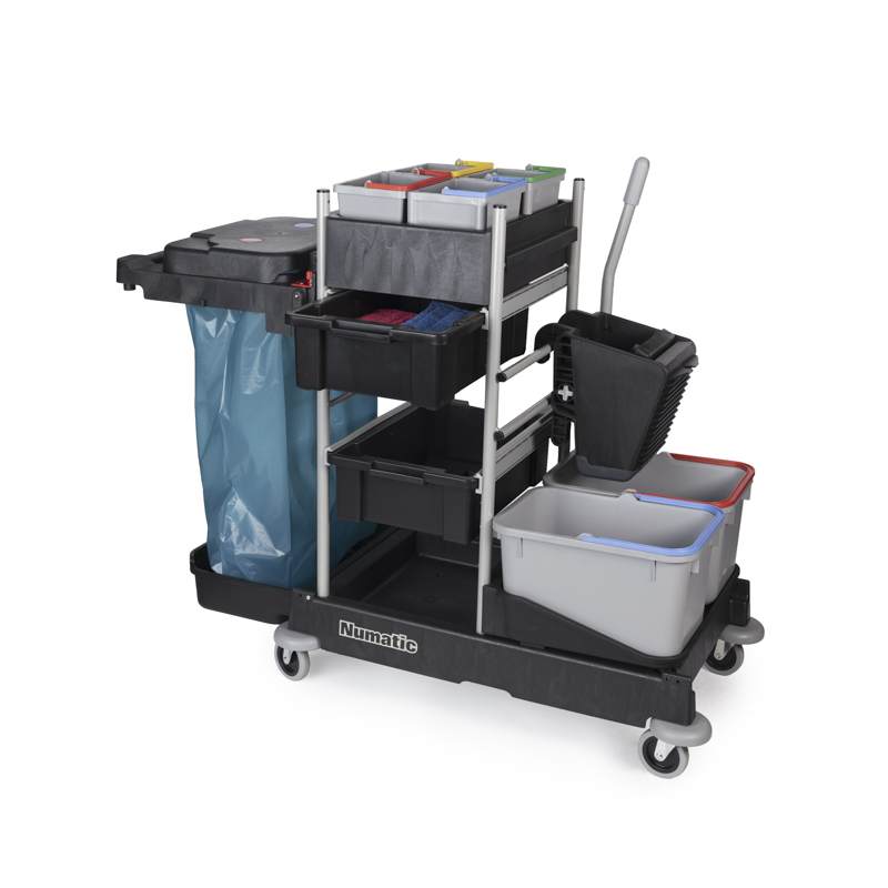 Schoonmaakwagens, Mopwagens en Rolemmers - Smart Cleaning Center